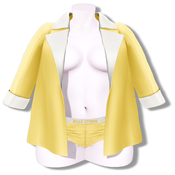 Second Life Marketplace - Belle Epoque { Cynthia } Yellow